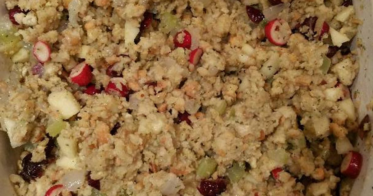 Grandpas Turkey Stuffing Recipe By Deanna Pearson
