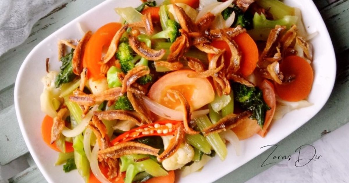 Resipi Sayur Campur Goreng Bilis Rangup oleh Zarns Dir - Cookpad