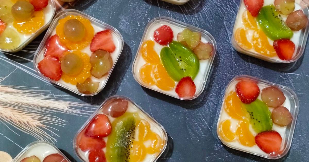 Resep Pudding Buah oleh Eka Yulianto - Cookpad