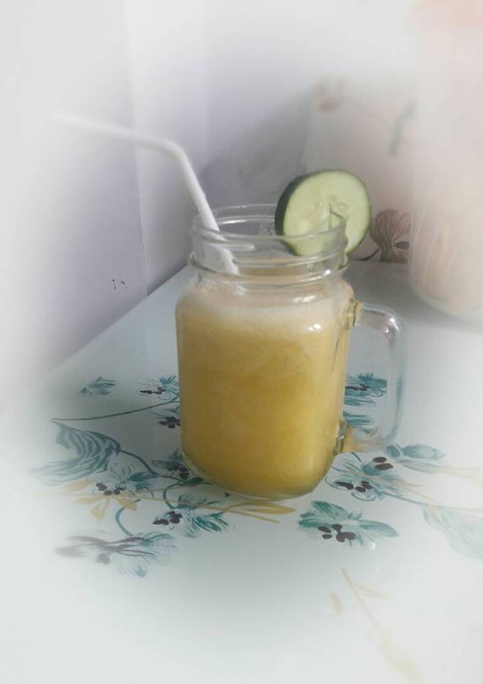 Resep Mix fruite juice (Blewah+Timun+jeruk) oleh Erlin emelia - Cookpad