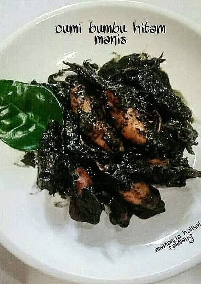 Resep Cumi Bumbu Hitam manis oleh Mama_ Haikal - Cookpad