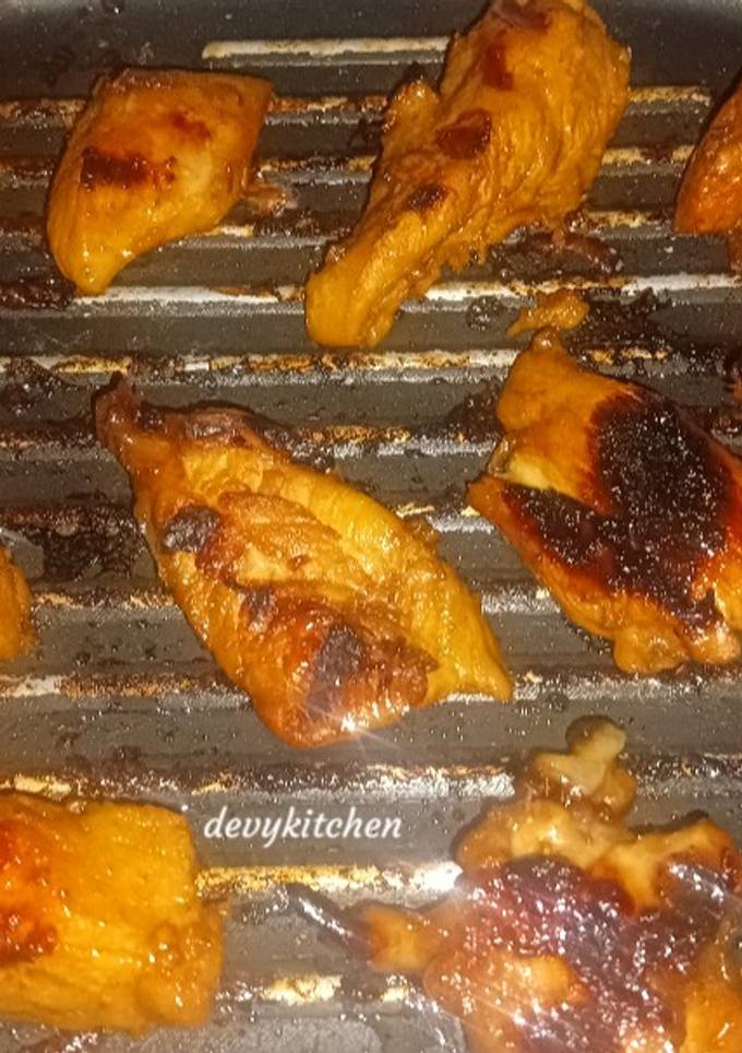 Resep 720. Dada & Paha Fillet Panggang Teflon (Bumbu Praktis) oleh ...