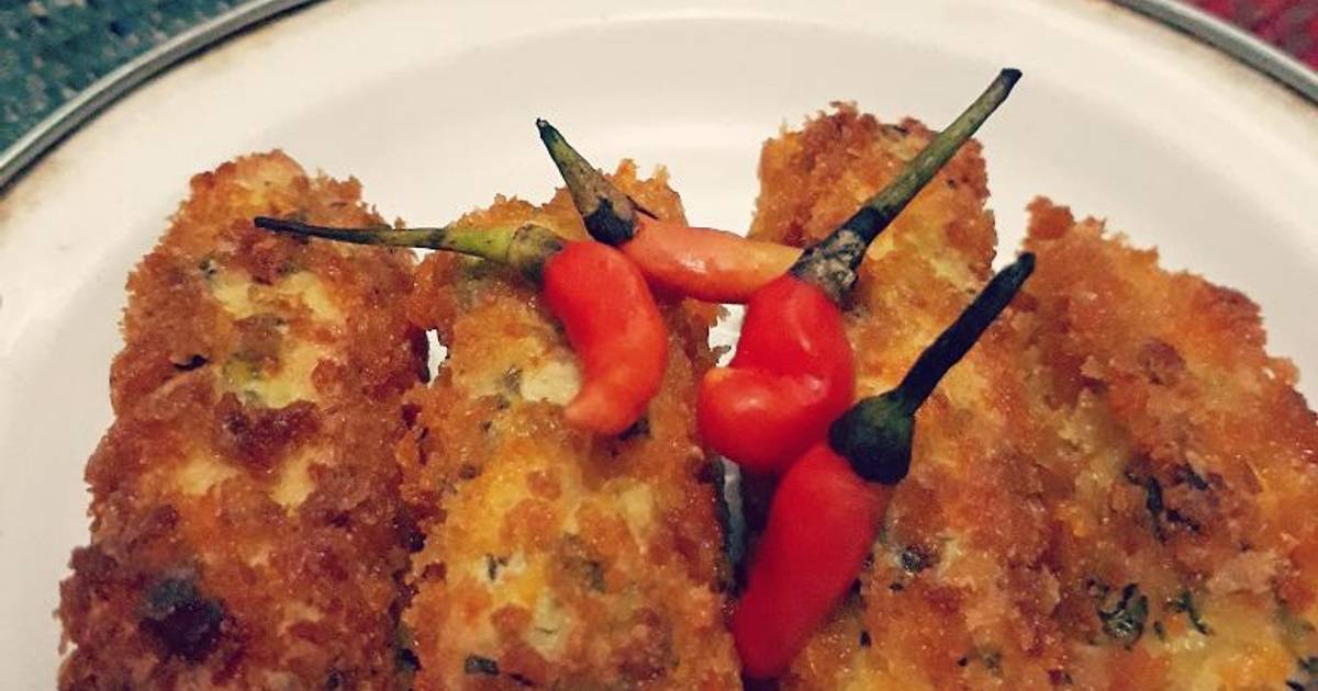 Resep Nugget tahu bayam oleh Widi Tri Estuti - Cookpad