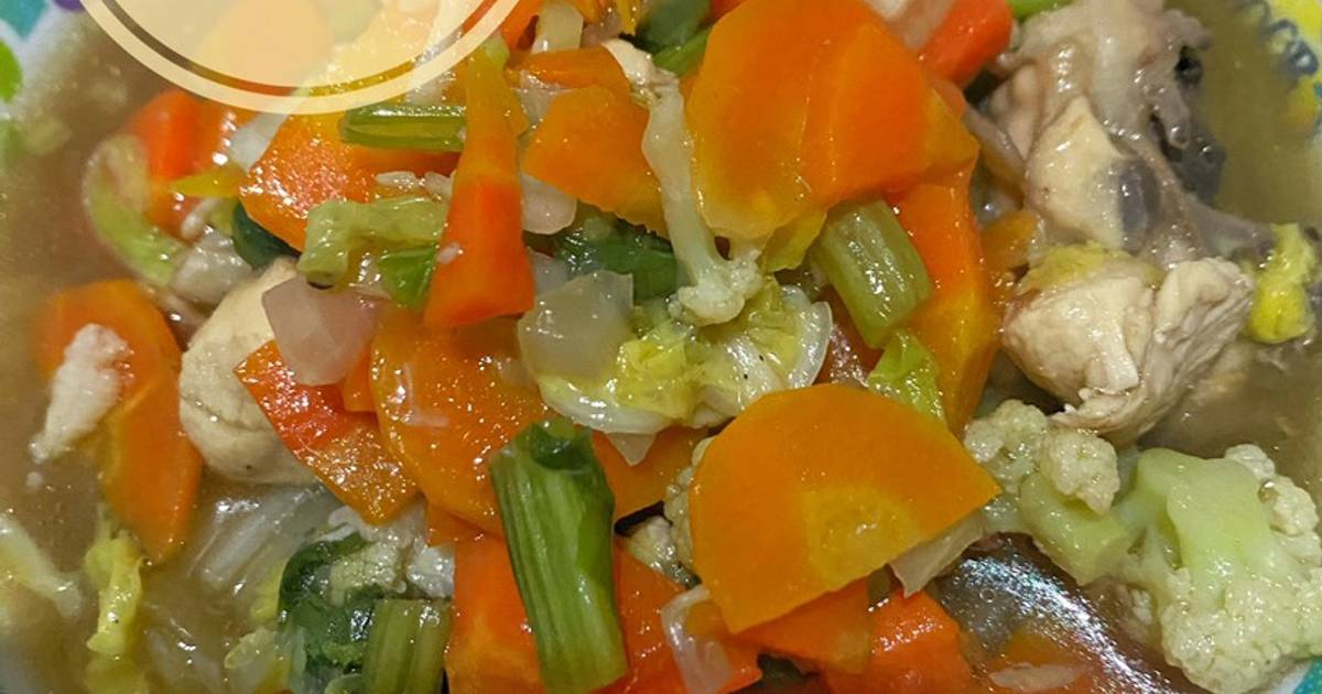 836 resep cap cay kuah tepung enak dan mudah - Cookpad