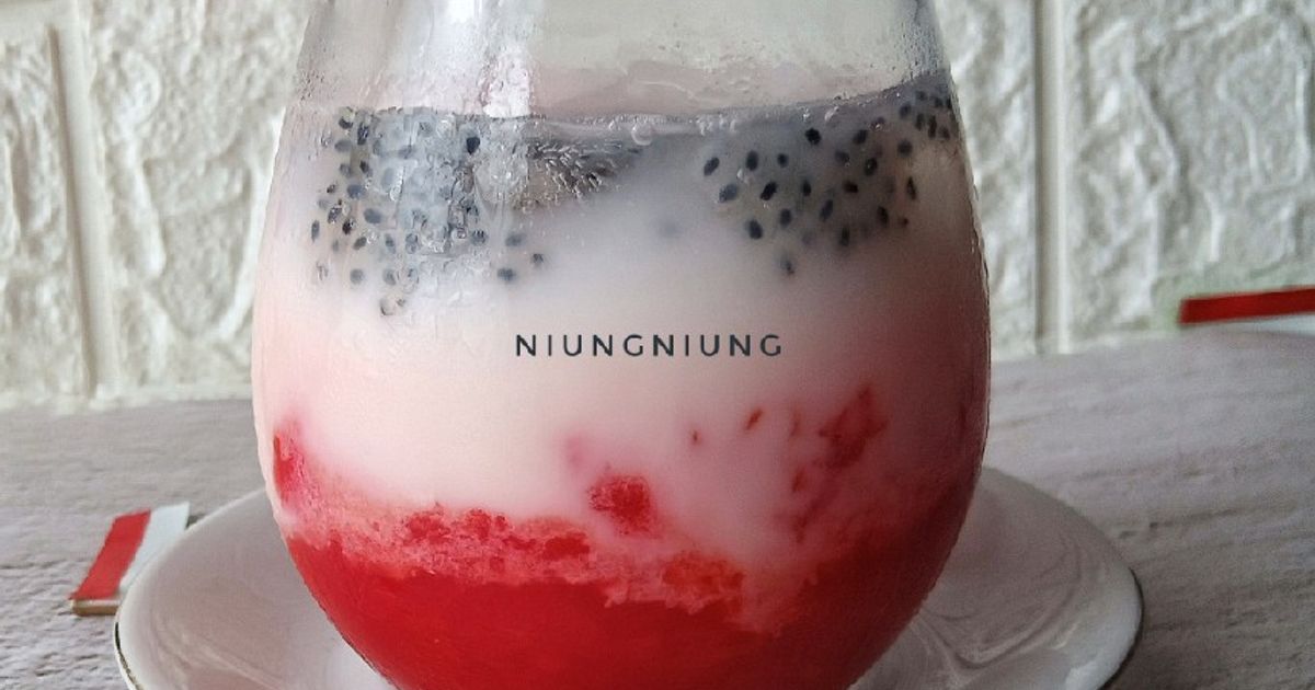 Resep Milk Latte Tomato oleh Niung Niung - Cookpad