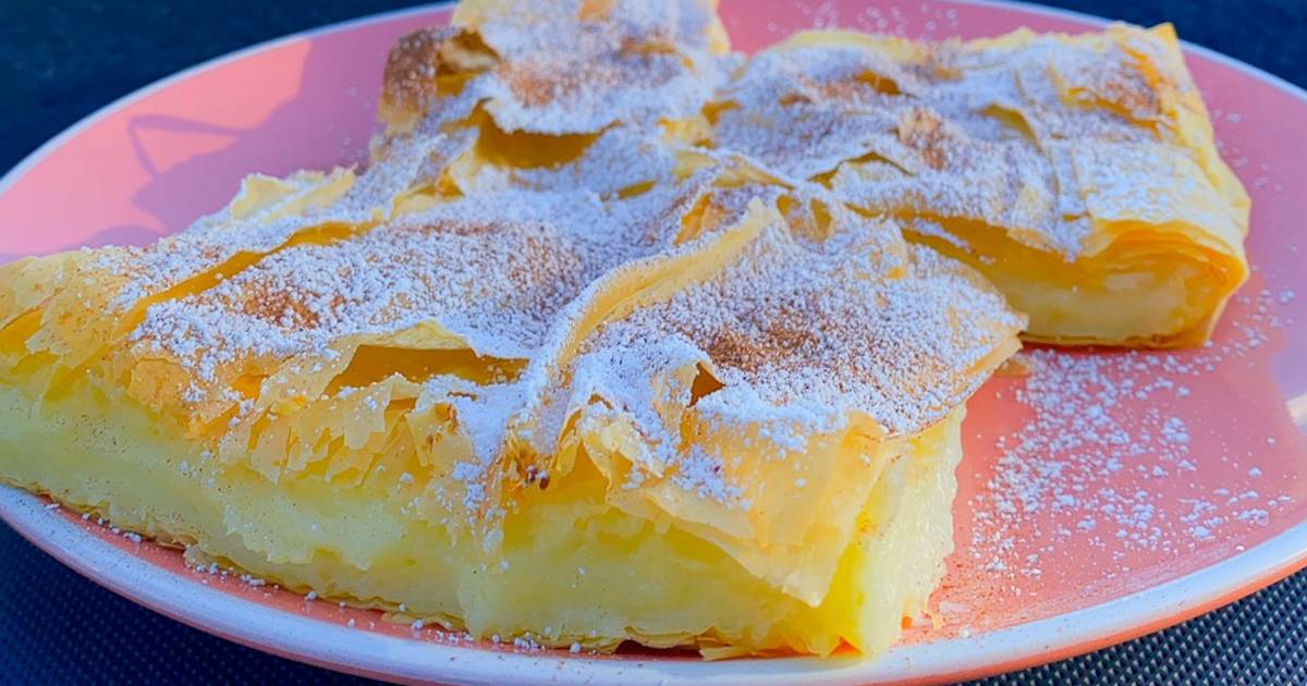 Bougatsa Recipe by homemade food - Cookpad