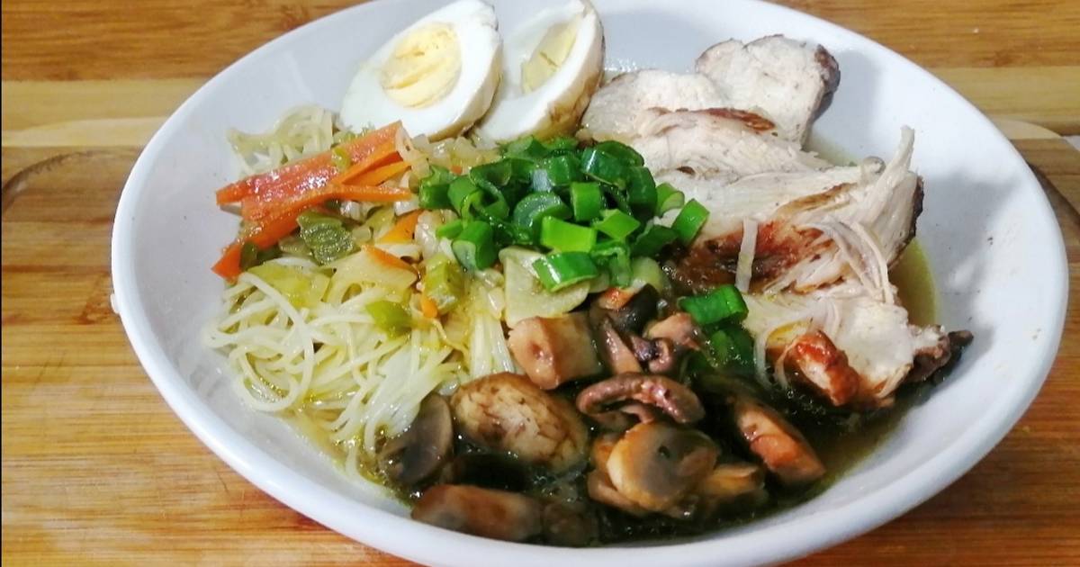 Ramen de pollo Receta de Alejandra Tenorio- Cookpad
