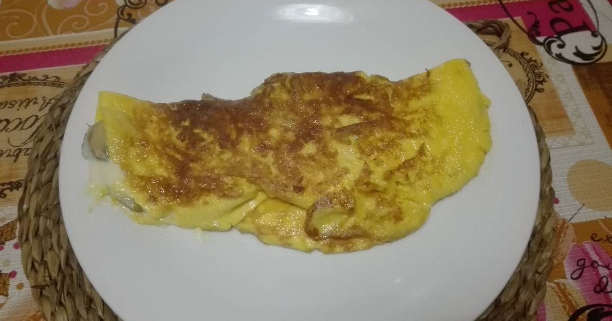 Tortilla francesa rellena Receta de Juan Cannas- Cookpad