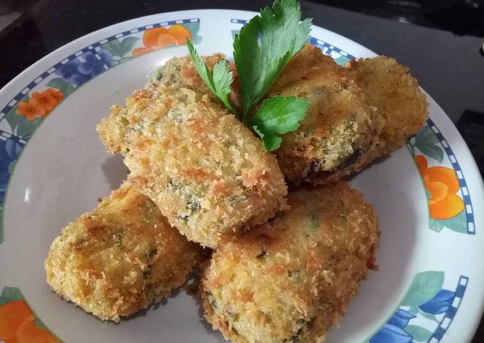 Resep Nugget Tahu Bayam oleh Rizka Nury - Cookpad