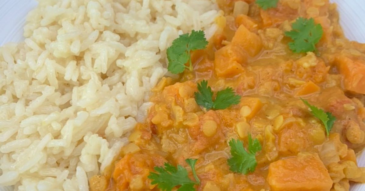 Dahl De Lentilles Corail, Patates Douces Et Potiron de oh_pays_gourmand ...