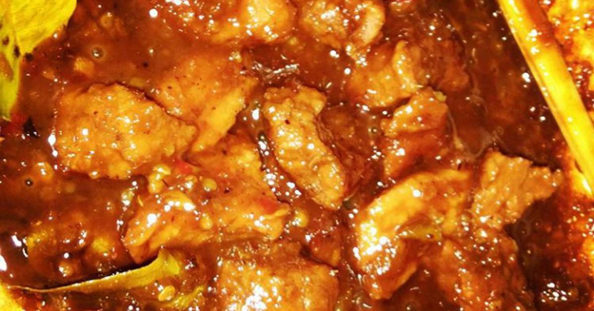 Resep Daging rendang bumbu rujak Vaganza oleh Anindya Nino Roshiha ...
