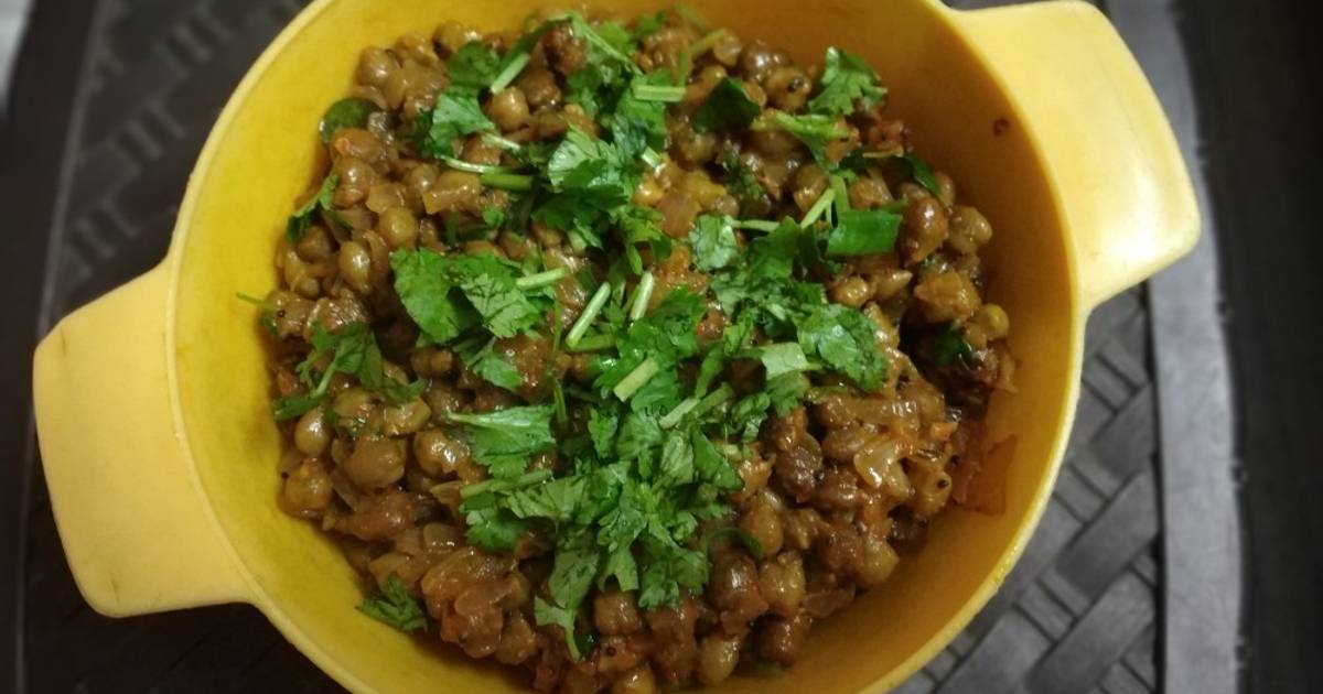 Black chana sabzi Recipe by Rekha Rathi - Cookpad