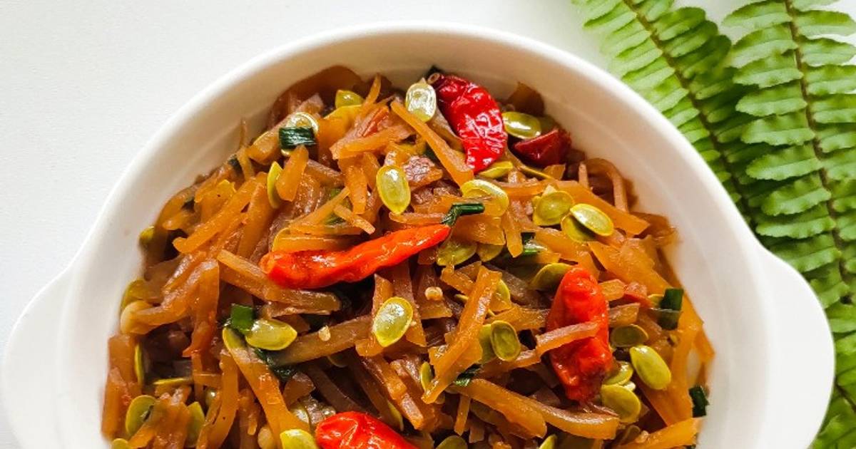 98 resep oseng pepaya muda dan pete pedes enak dan mudah - Cookpad