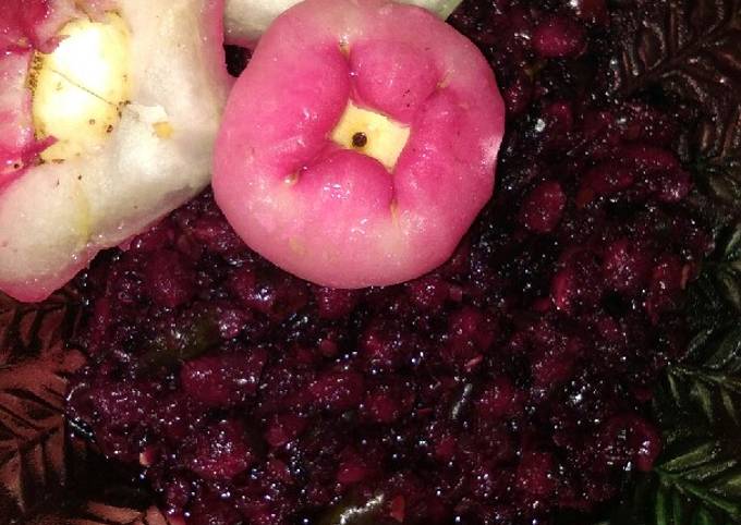 Resep Rujak buni/huni oleh Derra Rahmawati F.A - Cookpad