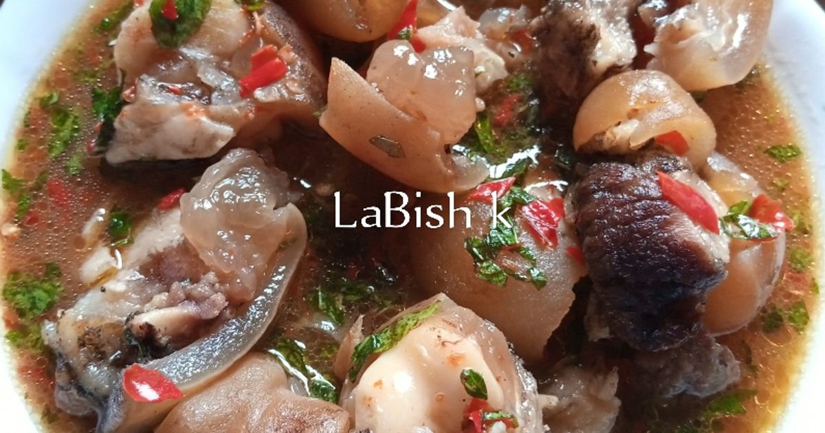 Cow Leg Pepper Soup Recipe by Tonia Ugochukwu Bishop - Cookpad
