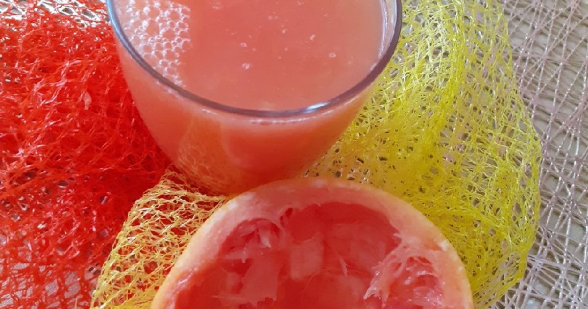 Red Blood Grapefruit Juice Recipe by Ashi Mir Lahorizaiqa.pk - Cookpad