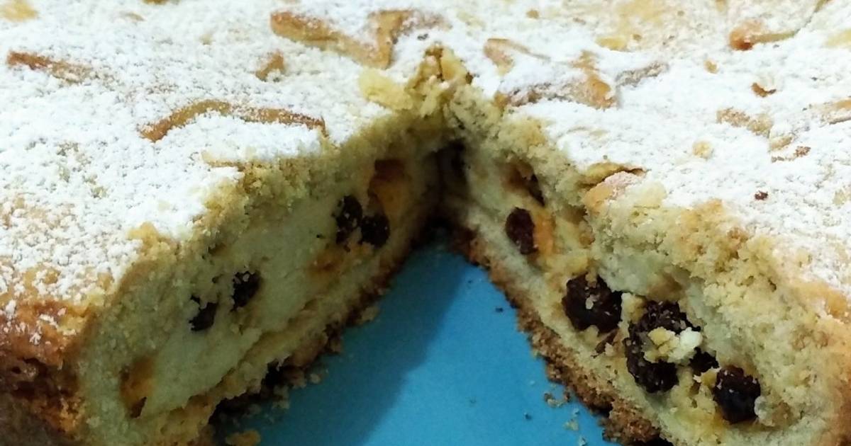 Torta manjar de ricota y pasas 😋😋 Receta de Kathrin 👩🏼‍🍳🇺🇾- Cookpad