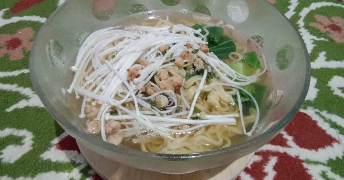 535 resep olahan jamur enoki dan mi enak dan mudah - Cookpad