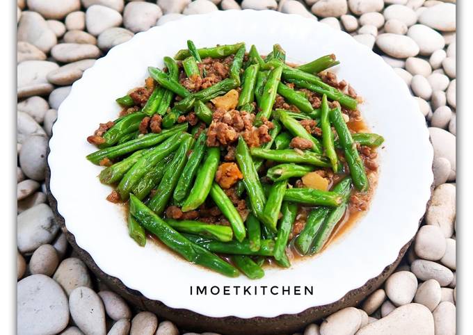Resep Buncis cah sapi ebi oleh Ellen Dahana Susanto - Cookpad