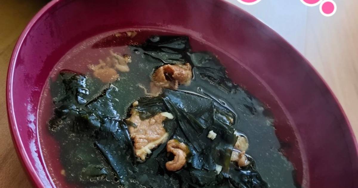 100 resep sup rumput laut korea enak dan mudah - Cookpad