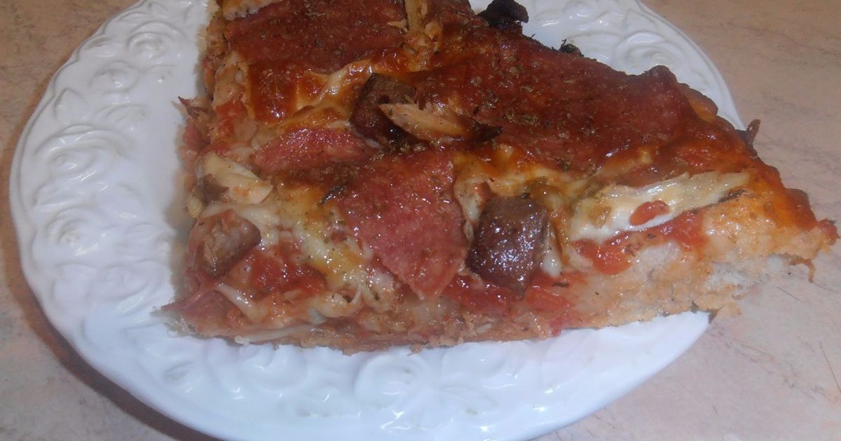 Ζύμη για Pizza. Μείγμα που φουσκώνει στο ψυγείο Συνταγή από τον/την ggr ...
