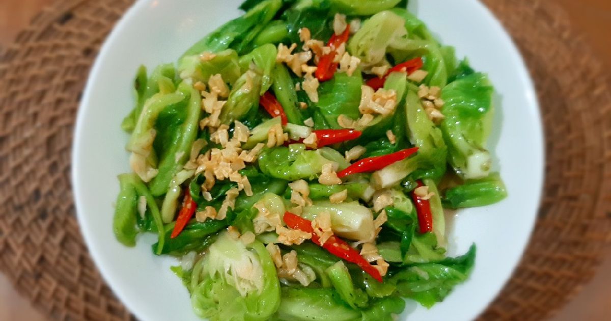Resep 565. Tumis Cuciwis Bawang Putih oleh tehitaa - Cookpad