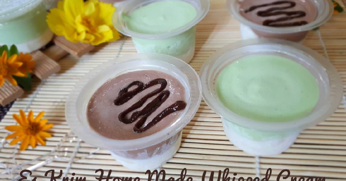 917 resep es krim dari whipped cream cair enak dan sederhana ala ...
