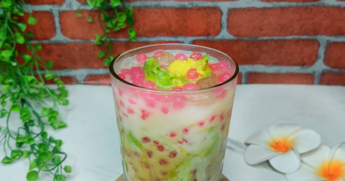Resep Es Alpukat Gulmer Sagu Mutiara oleh Nyanyah - Cookpad