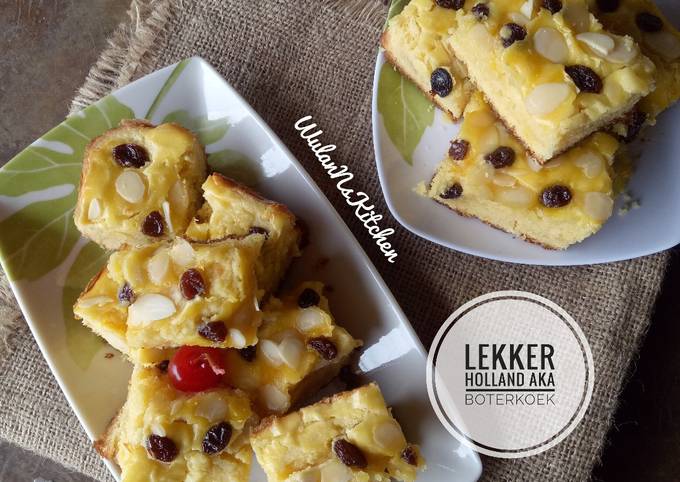 Resep Lekker holland aka boterkoek oleh Wulanafandyyusuf - Cookpad Resep Lekker holland aka boterkoek oleh Wulanafandyyusuf - Cookpad