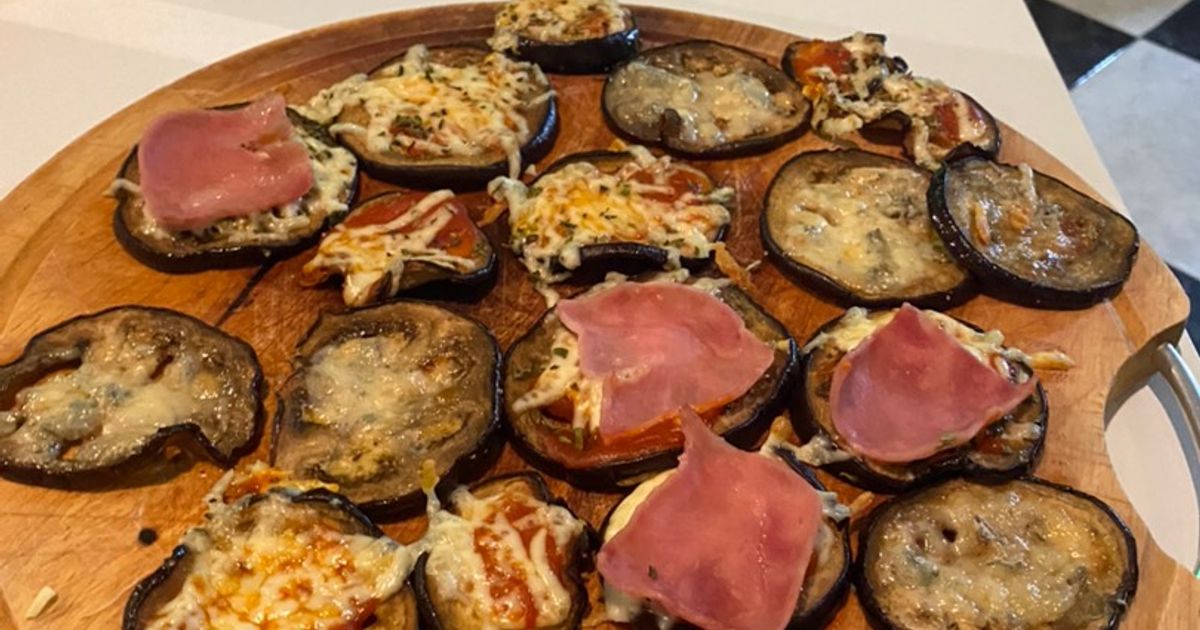 Pizzitas De Berenjena Para Conquistar A Tu Cita Vegetariana Receta de ...