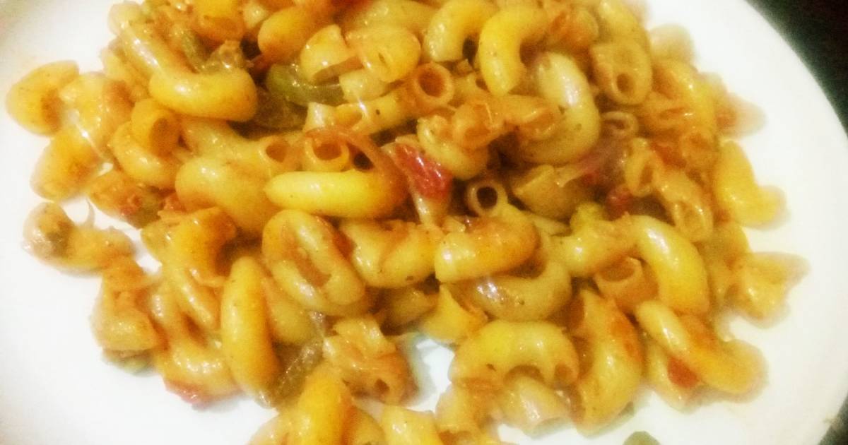 Spicy Macaroni Recipe by Tehrim Ansari - Cookpad