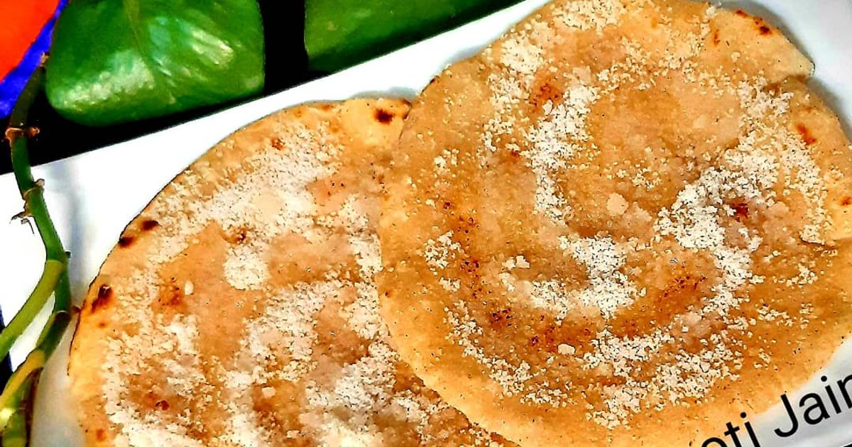 बूरा रोटी घी (Bura Roti Ghee Recipe In Hindi) रेसिपी बनाने की विधि in ...