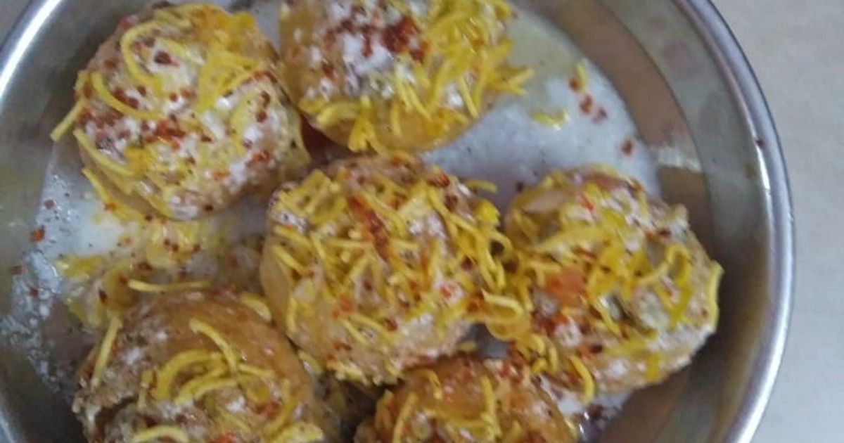 Divya Chitroda દ્વારા રેસીપી દહીપુરી ચાટ (Dahi Puri Chaat Recipe In ...