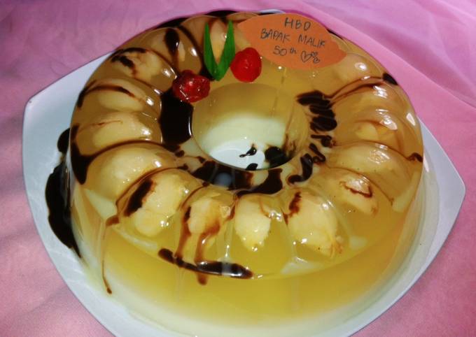 Resep Puding leci susu oleh Ulva Ismawati - Cookpad