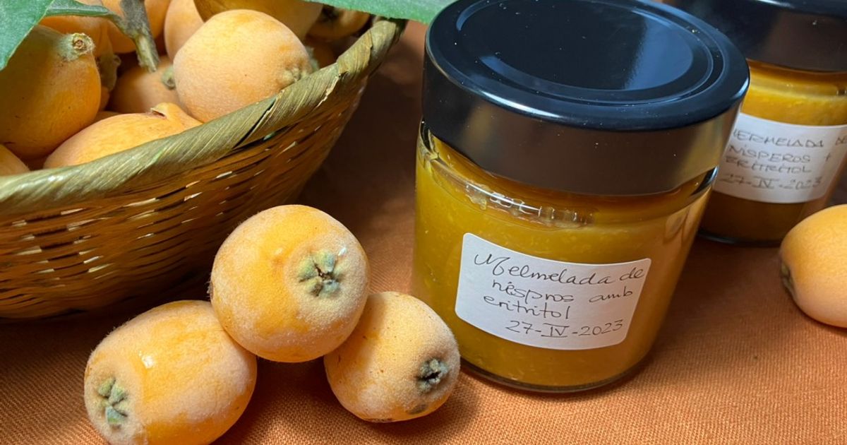Mermelada De Nísperos Con Canela, Endulzada Con Eritritol Receta de ...