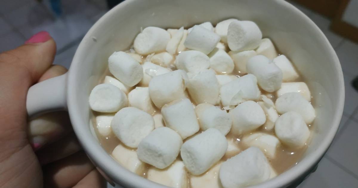 Resep Susu coklat panas / Hot chocolate with marshmallow oleh Stephanie ...