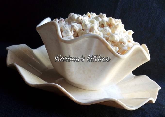 Milky popcorn Recipe by karima's Kitchen - Cookpad
