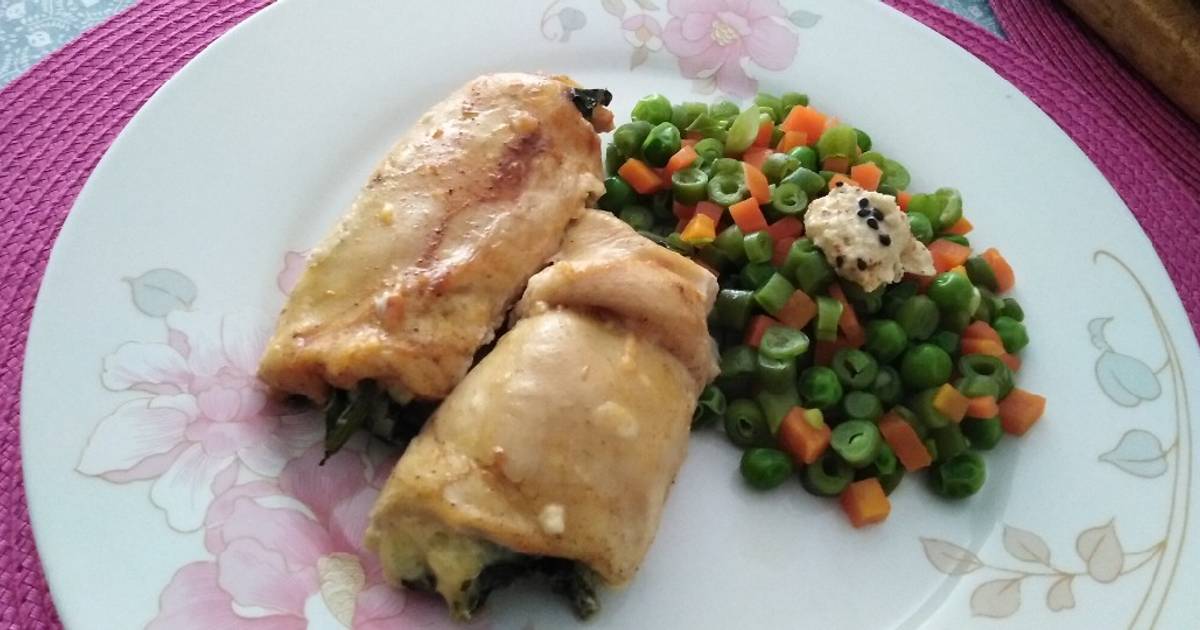 Enrollado de pollo - 57 recetas caseras- Cookpad