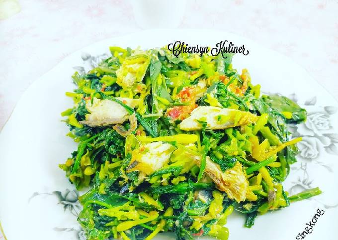 Resep Bunga Pepaya Kangkung Daun Singkong Oleh Chiensyn Kuliner Cookpad