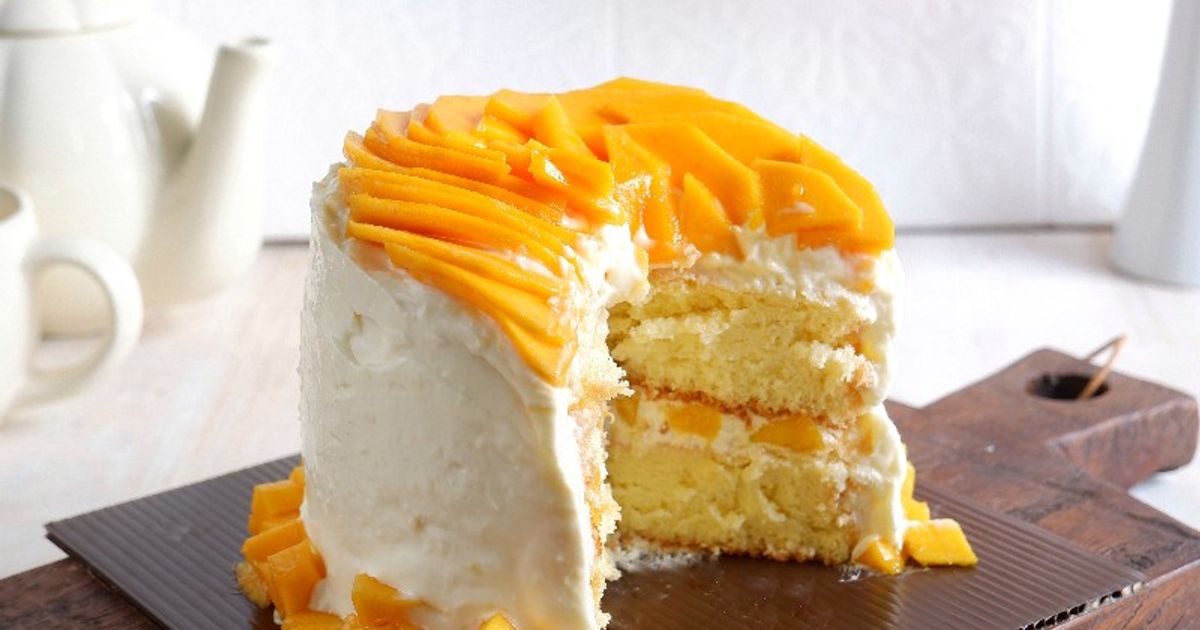 Resep Thai Mango Cake (Khek Ma Muang) oleh Silva Malexhi - Cookpad