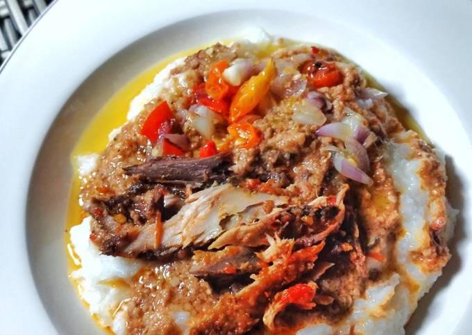 Resep Bubuh Bali Mebase Kacang oleh aniesaryono - Cookpad