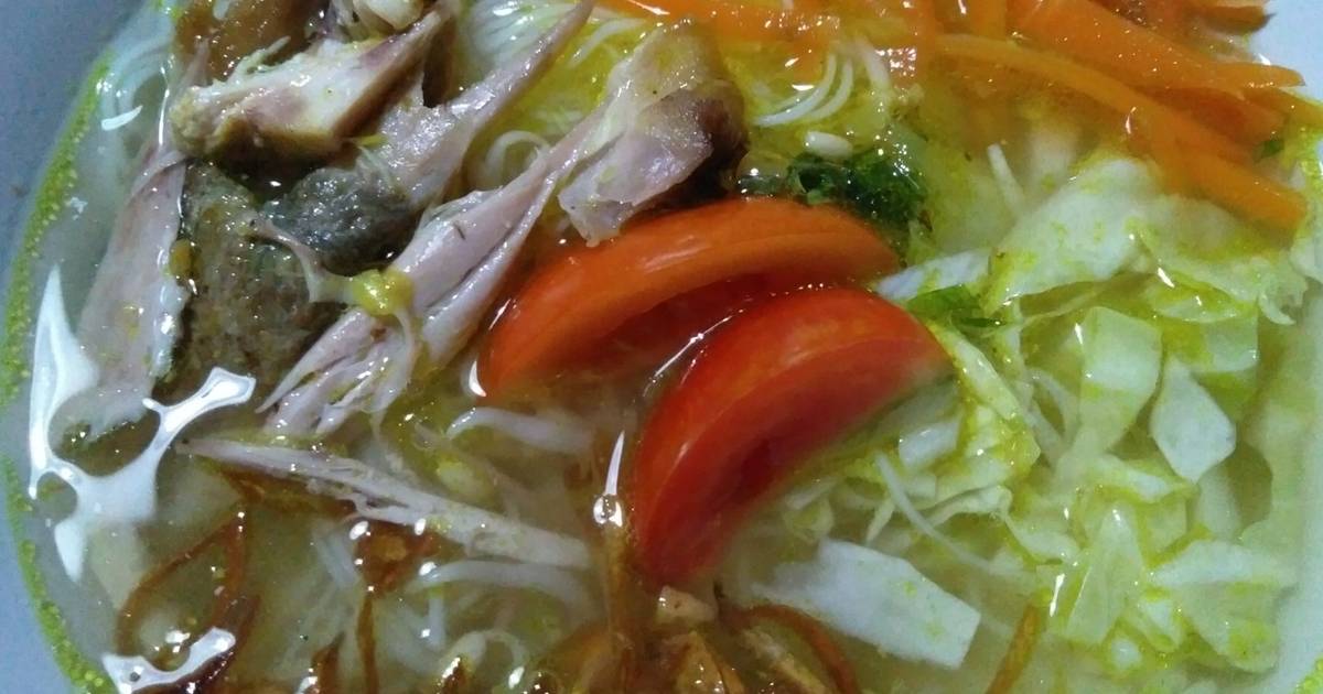 Resep Soto Ayam Simple oleh Inez - Cookpad