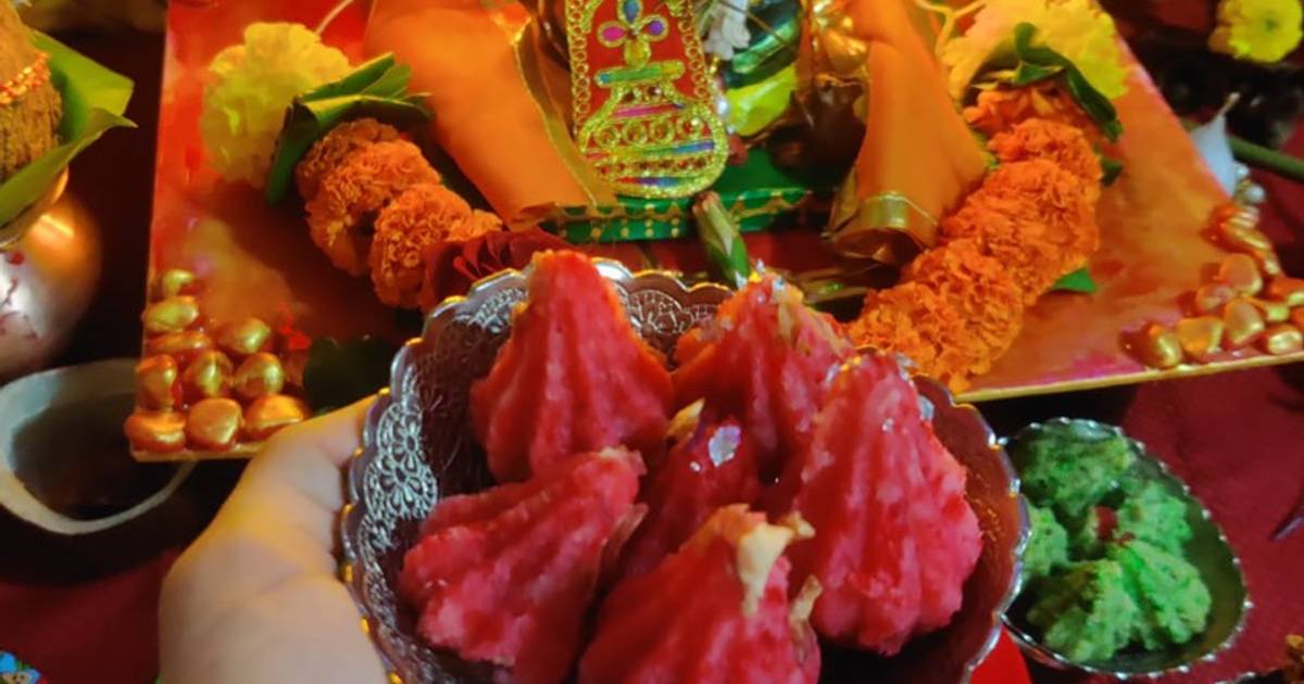 Rose gulkand modak Recipe by Cake for all occassions - Cookpad