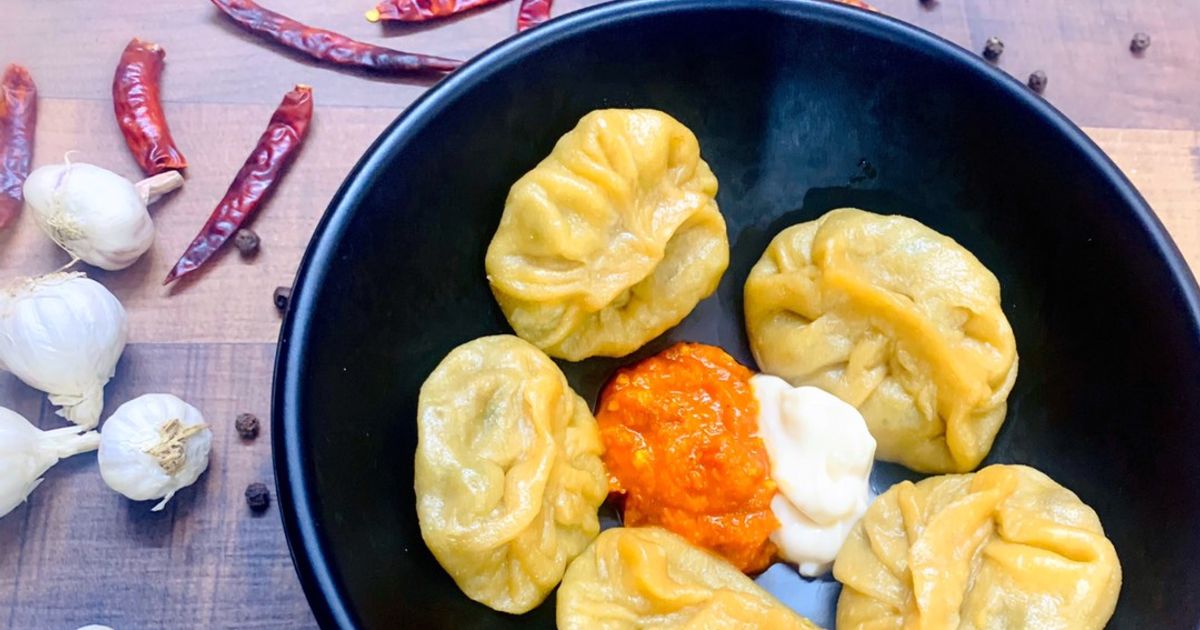 Steamed Wheat Momos (With Soya Stuffing) Recipe by Go Boundless with ...
