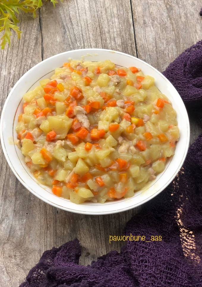 Resep Rogut Ayam Sayur untuk Risoles oleh pawonbune_aas - Cookpad