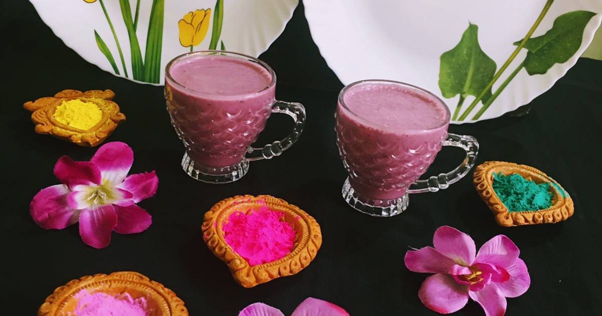 Black Currant Lassi Recipe by Sudipa Gope - Cookpad