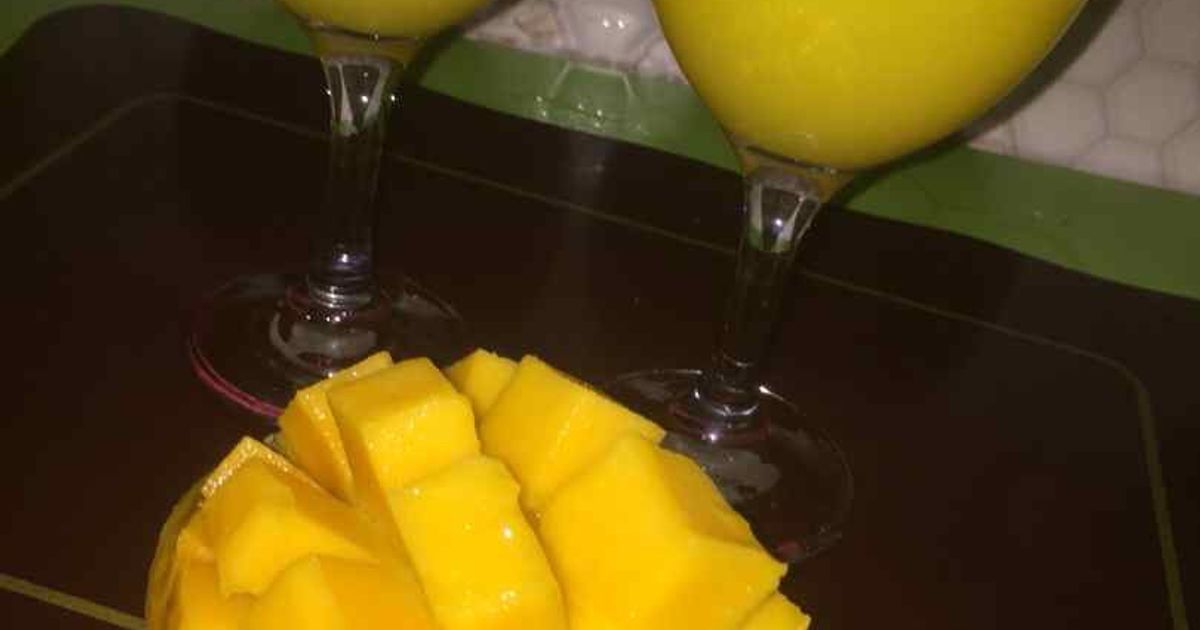 Mango Squash Recipe by zhalphart kitchen - Cookpad