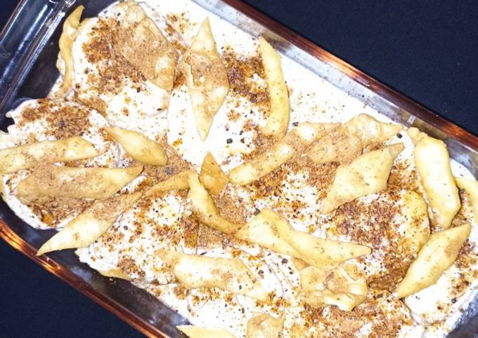 Dahi bare papri Recipe by Aqsa mukhtiar - Cookpad