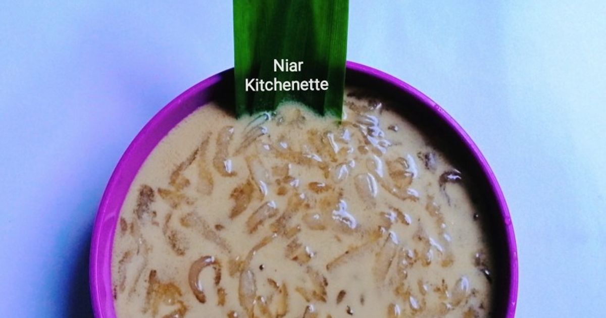 Resep Bubur Sagu Gunting oleh Niar Kitchenette - Cookpad