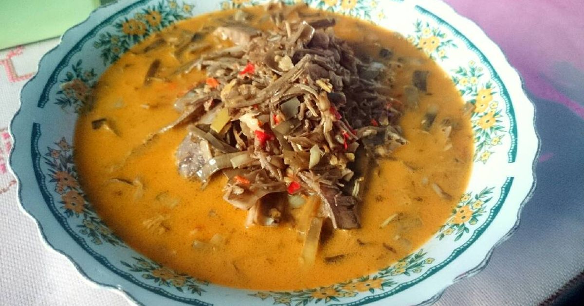 Resep sayur bunga pisang rumahan enak dan mudah - Cookpad